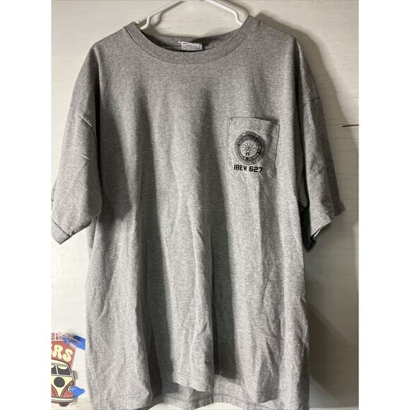 Union Line | Shirts | Ibew Shirt Mens Large Gray Union Line Electrical ...